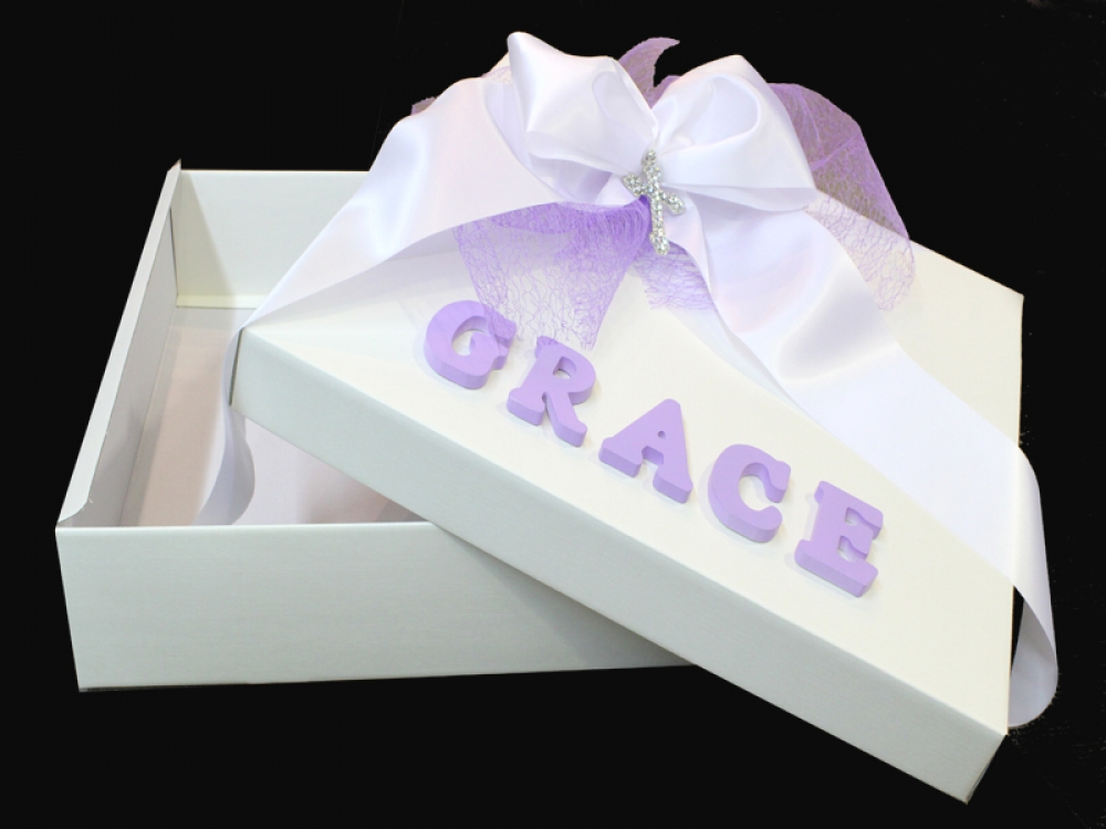 Greek Orthodox Christening Boxes: Grace Christening Box
